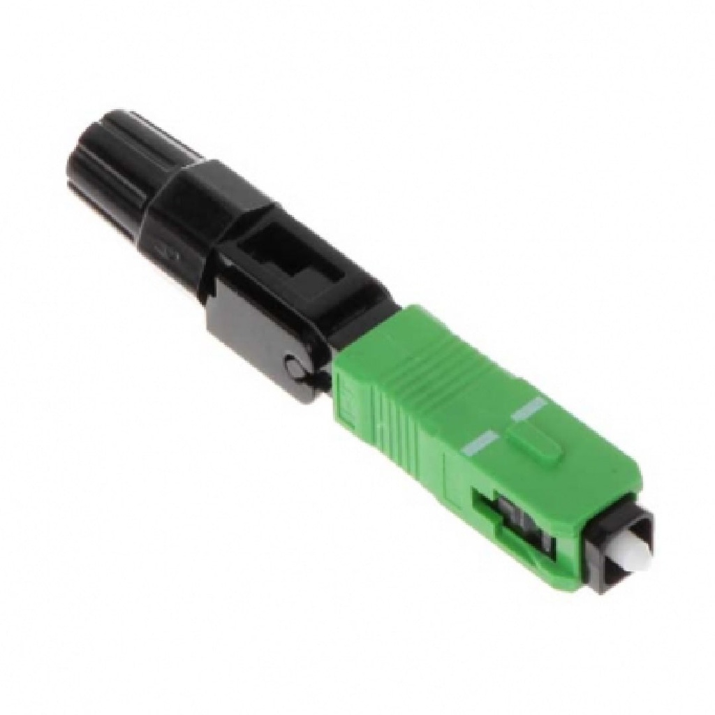 CONECTOR RAPIDO PARA FIBRA SC/APC VERDE | EquiTecno C.A.